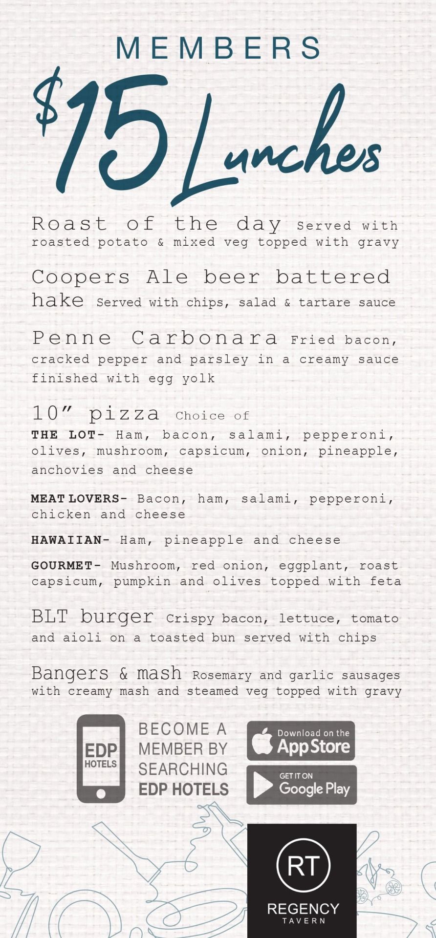 Regency Tavern | Eat Drink Play | Dining & Hotel | Regency Park